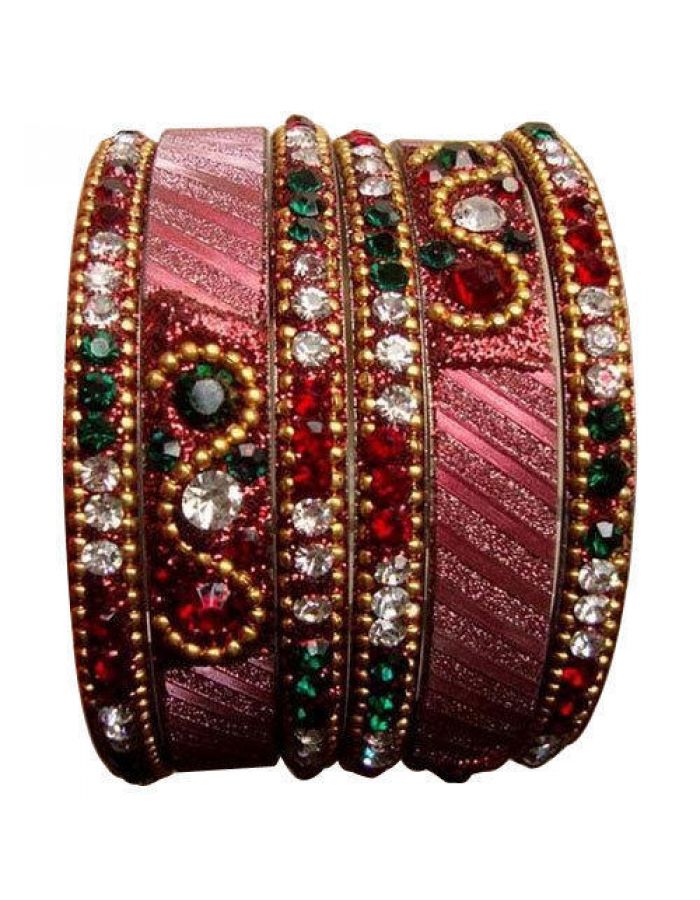 Jaipuri lac bangles traditional rajasthani lakh bangles code 6