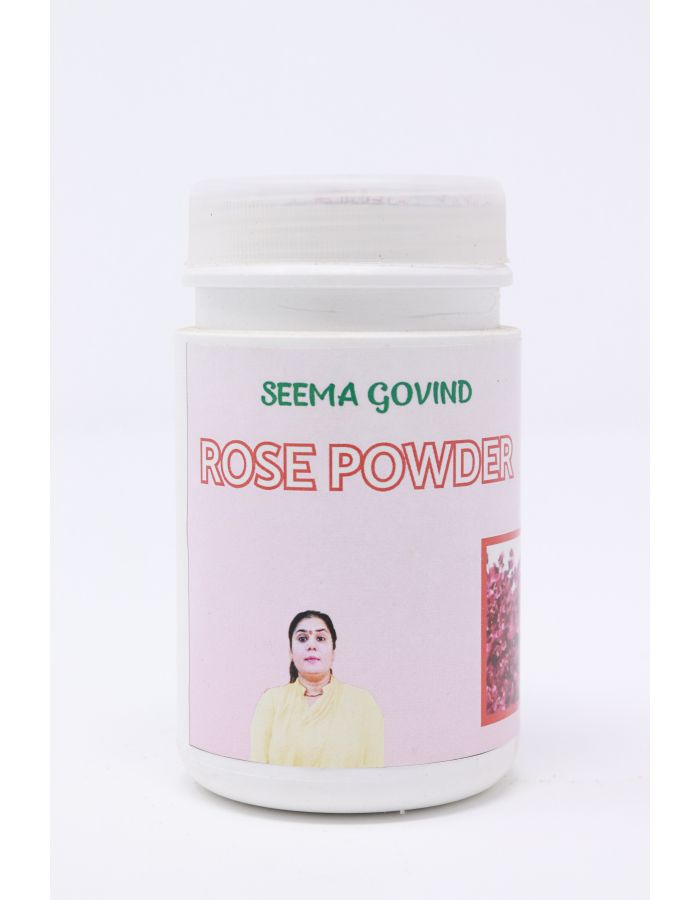 Rose powder gulab powder rose flower powder 100gm brand seema govind