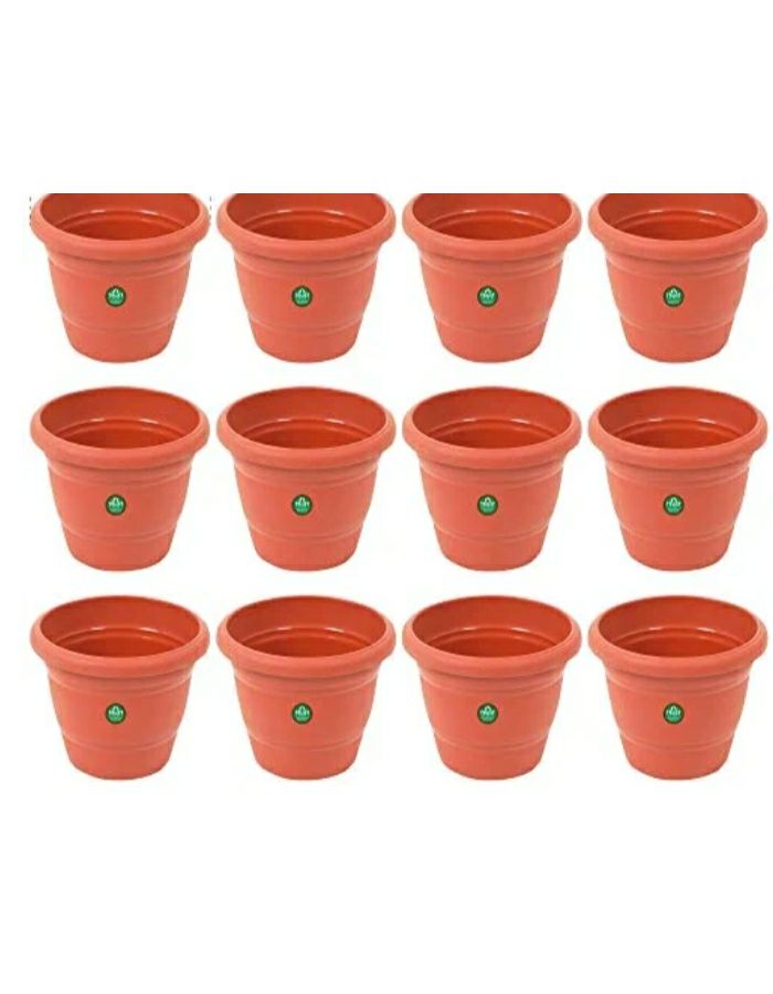 Plastic gamla , plastic pot set of 12