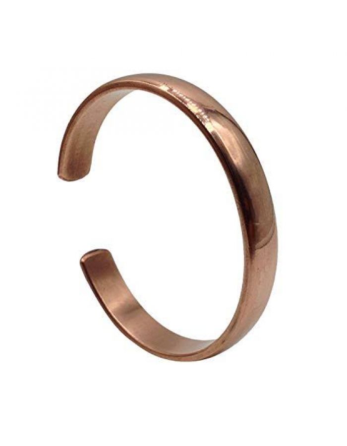 Copper kada copper bangle open mouth width style