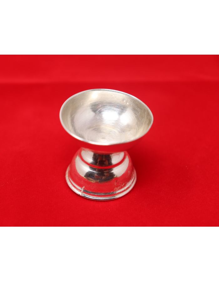 Silver deepak small chandi ka deepak 14gm