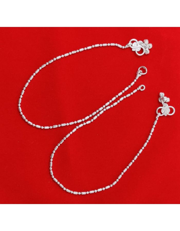 Anklet silver chandi ki payal code 6