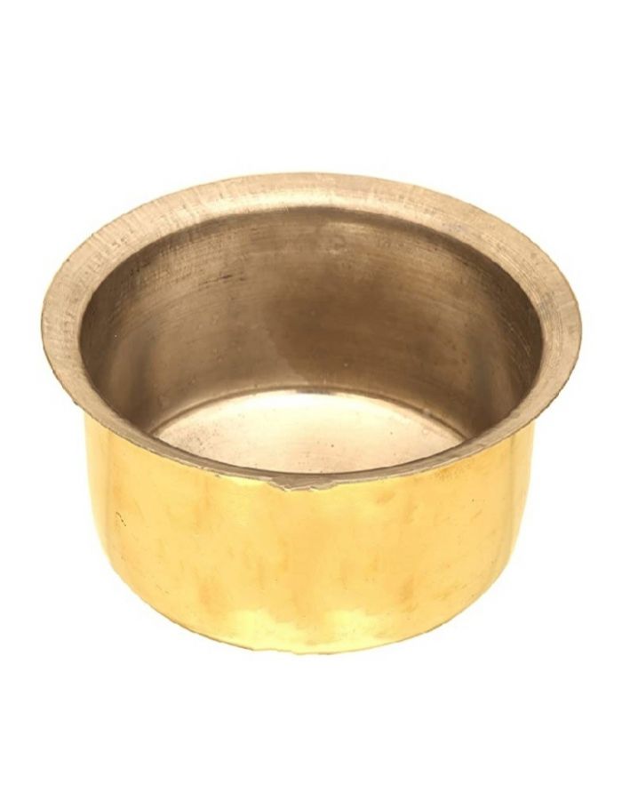 Brass pan peetal ki bhagoni brass pateela 1000ml