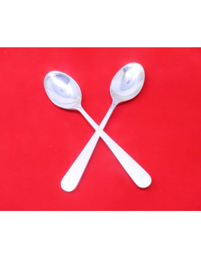 Chandi ki chamach silver spoon set of 2