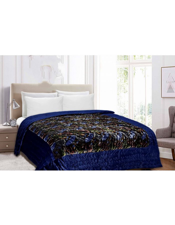 Jaipuri velvet rajai shaneel ki rajai double bed code 3