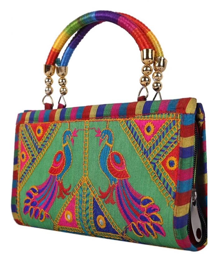 Rajasthani handmade clutch bag 1