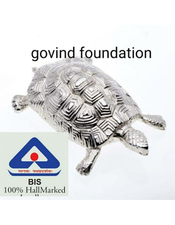 Silver tortoise pure silver turtle 100gm