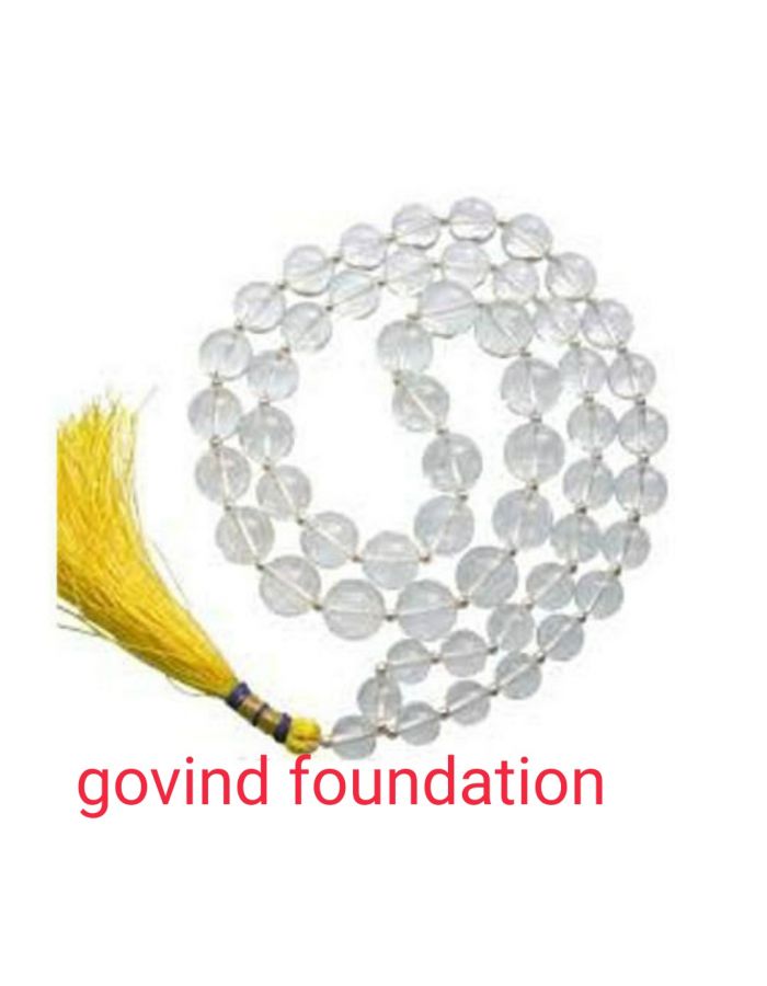Sphatik mala 54 beads original sfatik mala