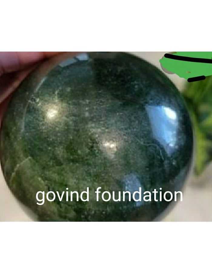 Green jade ball 100gm natural green jade ball