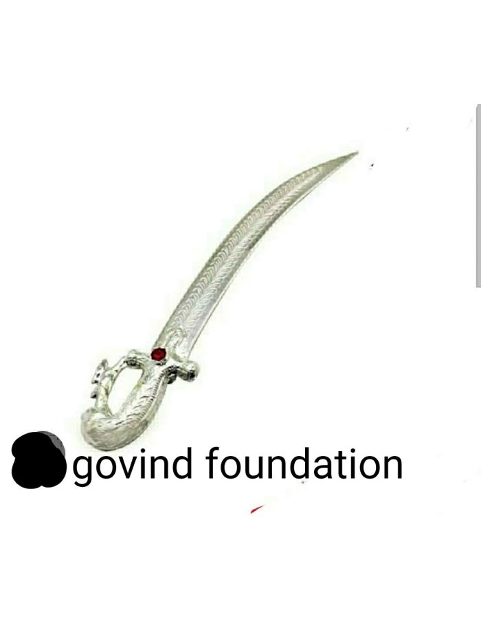Silver Sword for gift 18 inches pure silver Talwar Chandi ki Talwar