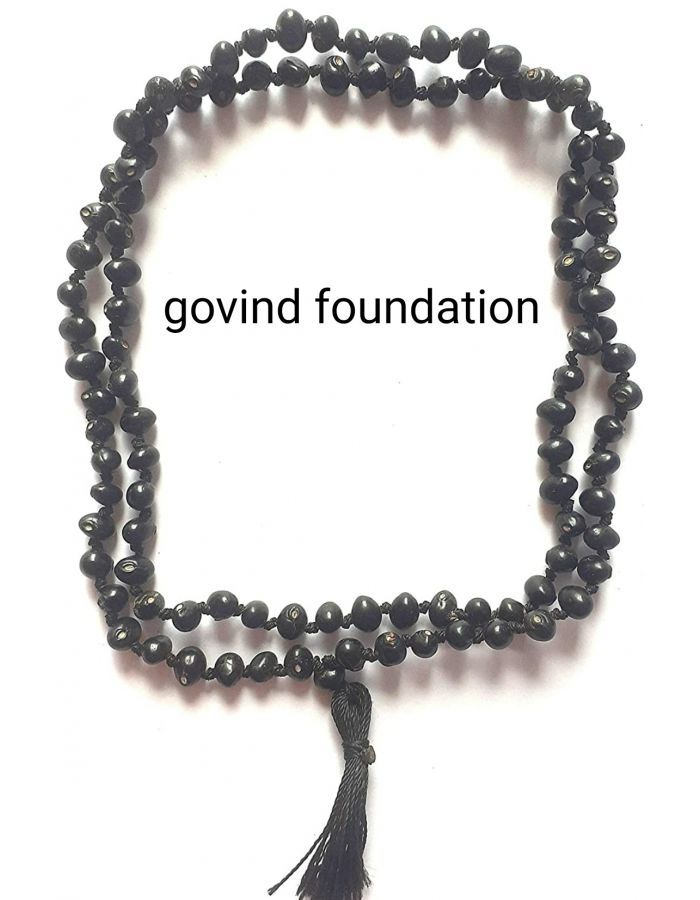 Gunja Mala black original Gunja mala 108 beads