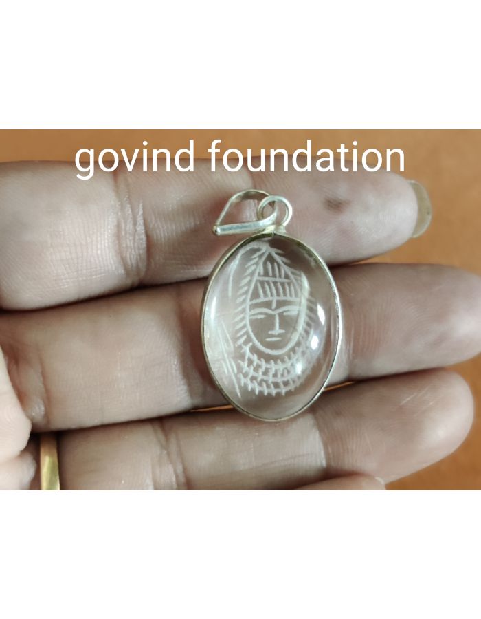 Crystal Shiv Locket Crystal Shiv Pendant