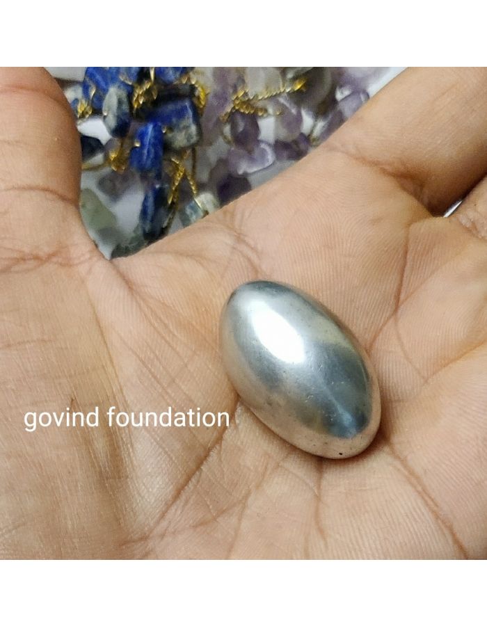 Golden parad Lingam 55gm Pure Parad shiv lingam Eating gold