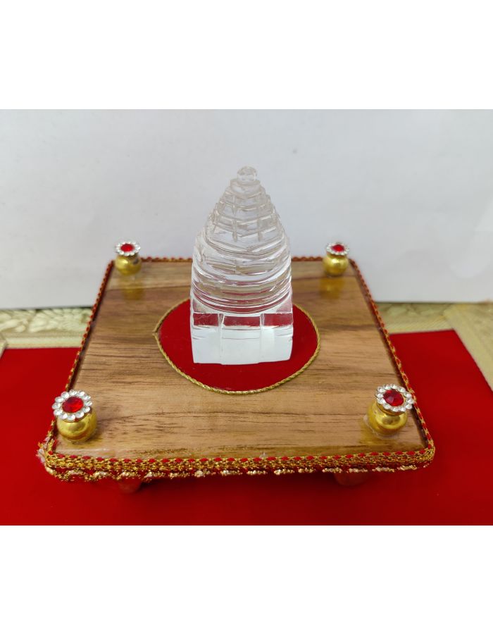 Sphatik shriyantra sfatik shriyantra 1.5 inches