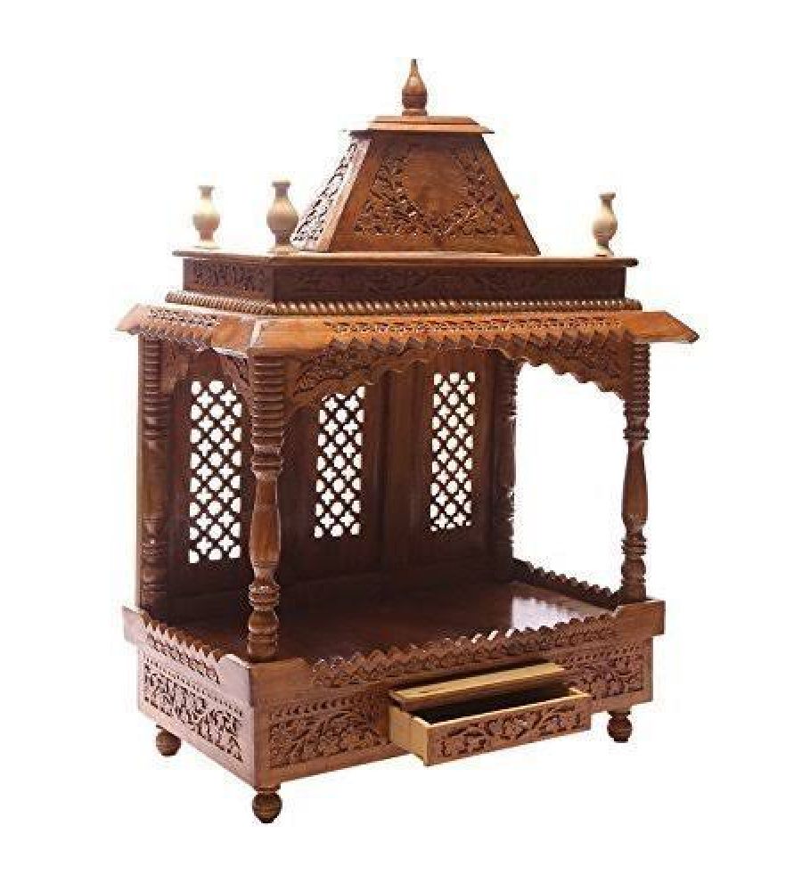 Wooden handicraft mandir 1