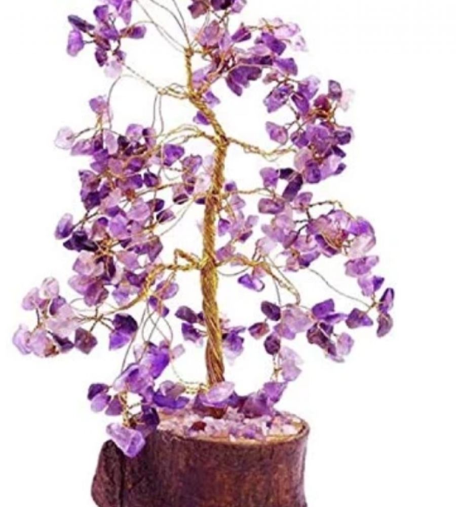 Amethyst stone tree amethyst stone tree 8 inches