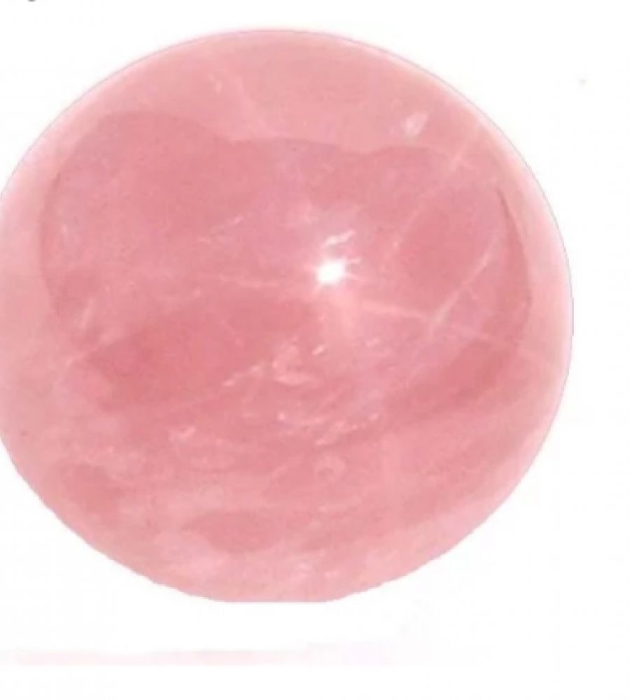 Roze quartz ball 200 gm