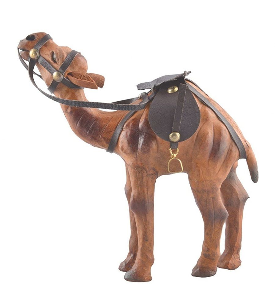 Camel statue wooden camel showpiece