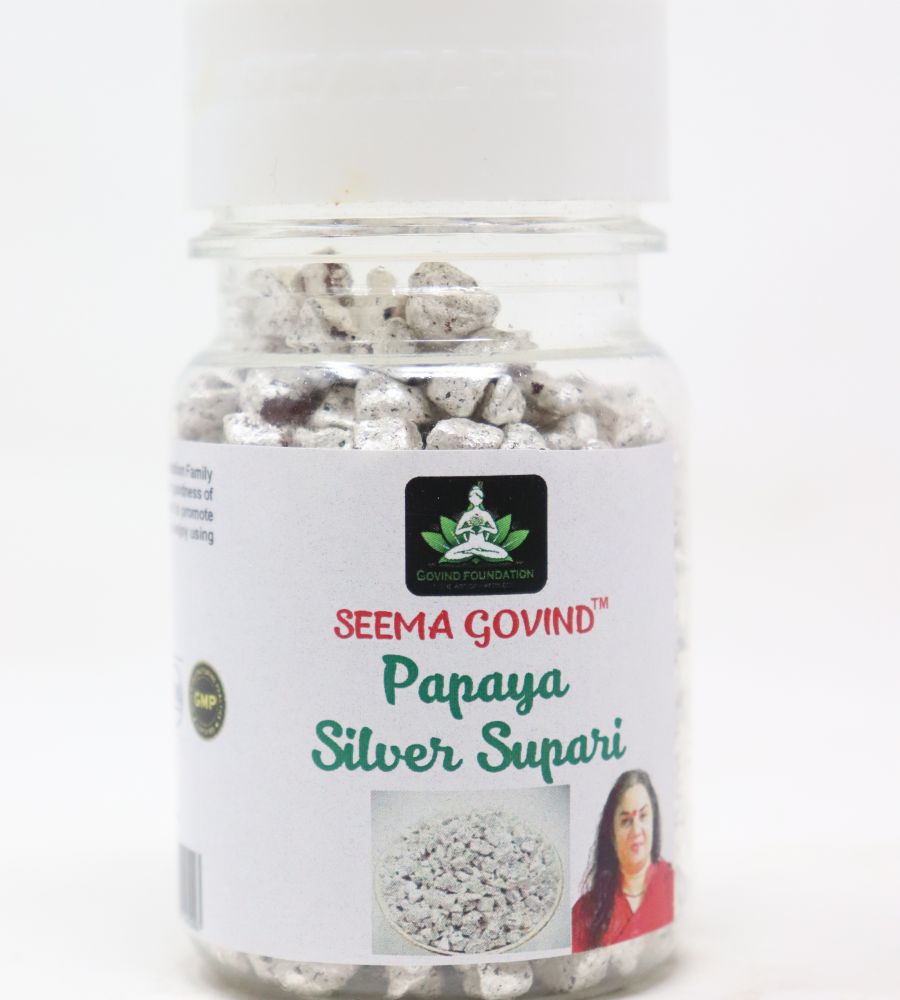 Papaya Silver supari mouth freshener 100 gm