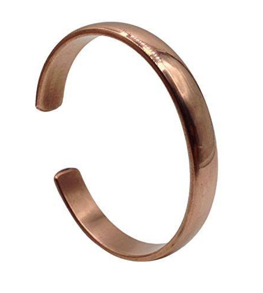 Copper kada copper bangle open mouth width style