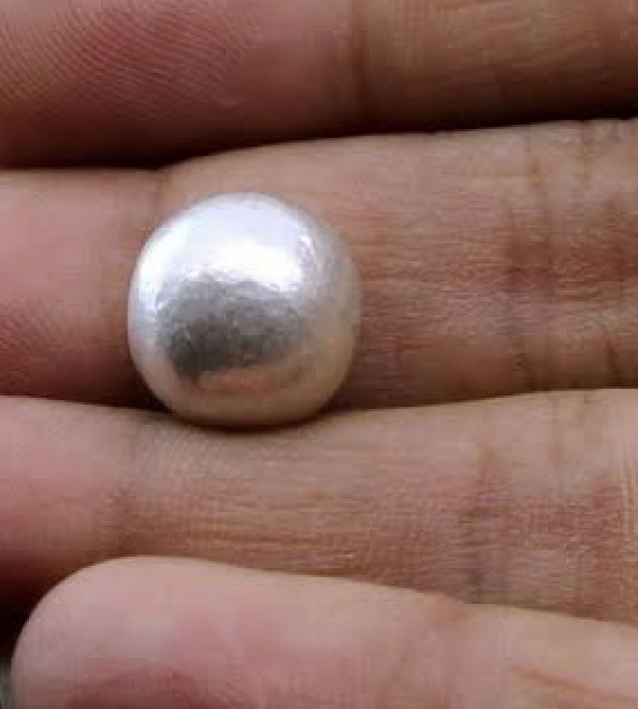 Silver ball pure Silver goli chandi ki thos goli 5gm