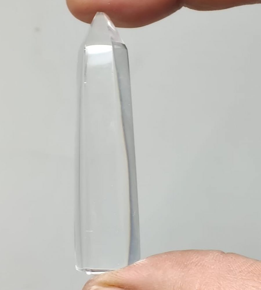 Clear crystal pencil healing pencil 3.5 inches