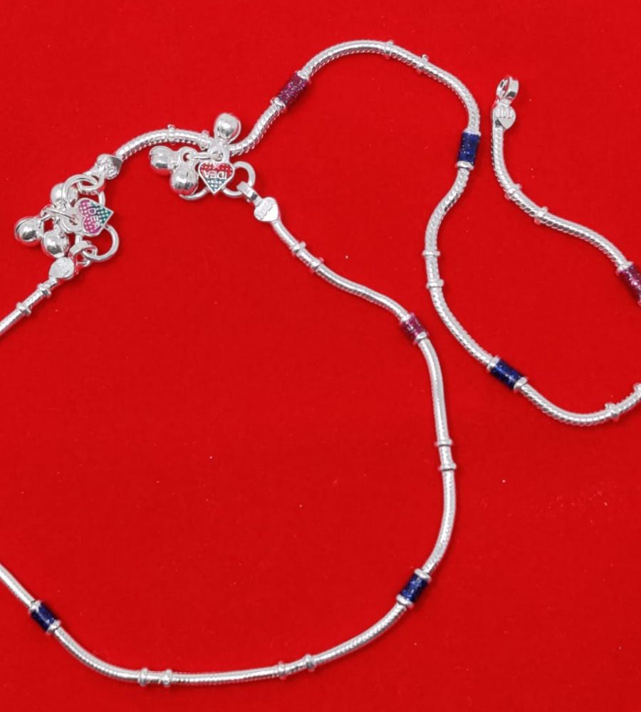 Payal chandi ki silver Anklet code 8