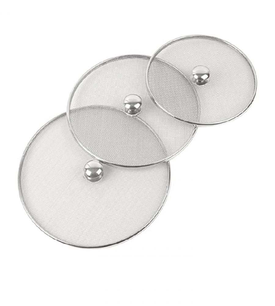 Steel net lid set of 3 steel ki jali ka dhakkan