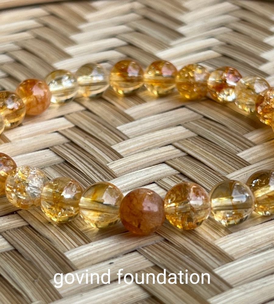 Citrine Crystal Bracelet