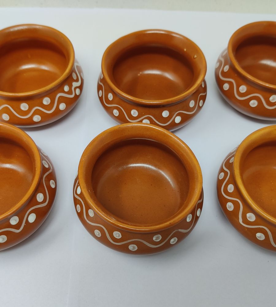 Ceramic chutney bowls beautiful small size bowl for sauce and chutney ...