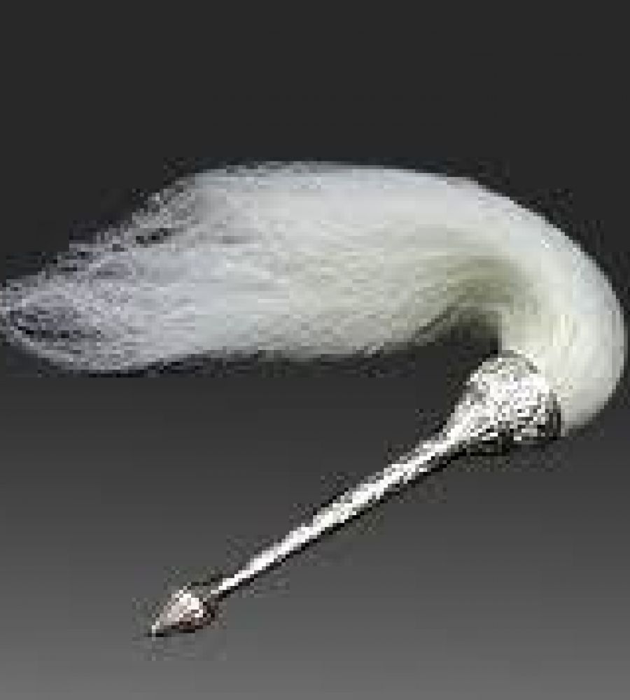 Chamar whisk Chavar chawar chanvar 20 inches for Pooja