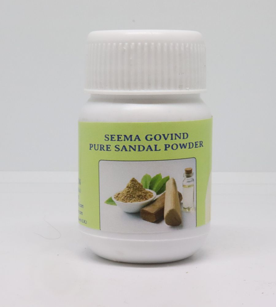 Sandal powder sandalwood powder chandan powder 25gm brand seema govind