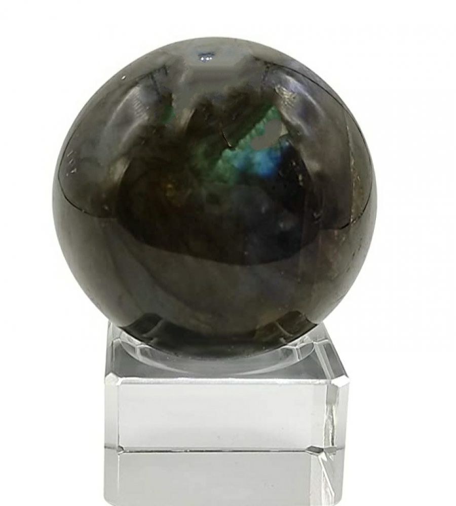 Labradorite ball natural Labradorite stone ball 55gm