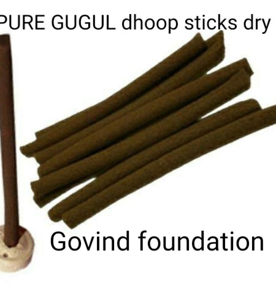 Gugul dhoop sticks dry pure gugal incense sticks 25