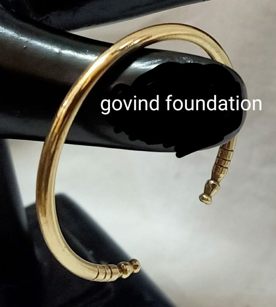 Home JEWELLERY Panchdhatu kada pure punchdhatu kada open mouth
