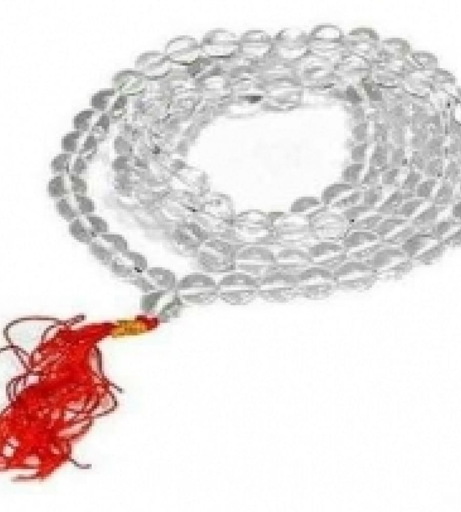 Sphatik mala original sfatik mala crystal mala 6mm 108 beads