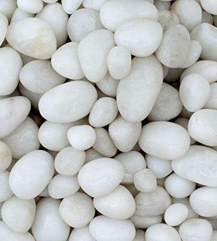 Pebbles white pebbles for garden 5 kg