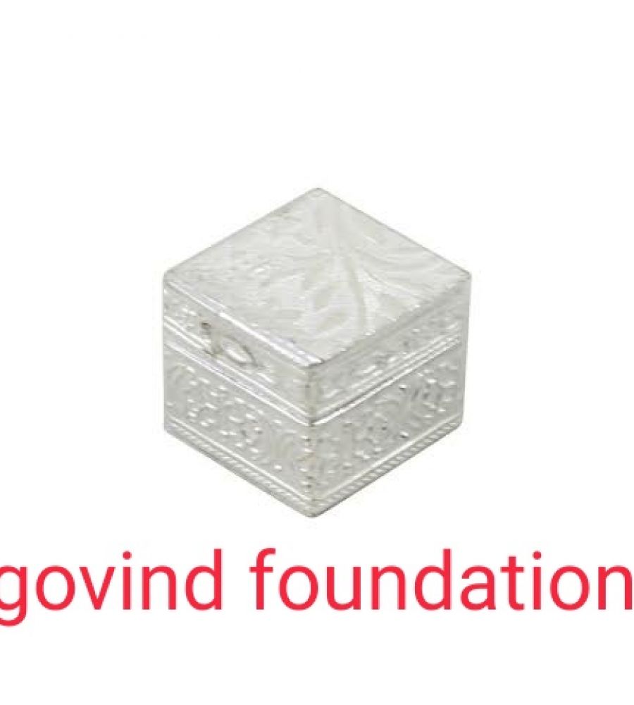 Home HOME AND LIVING UTENSILS BARTAN Silver box square pure silver ...