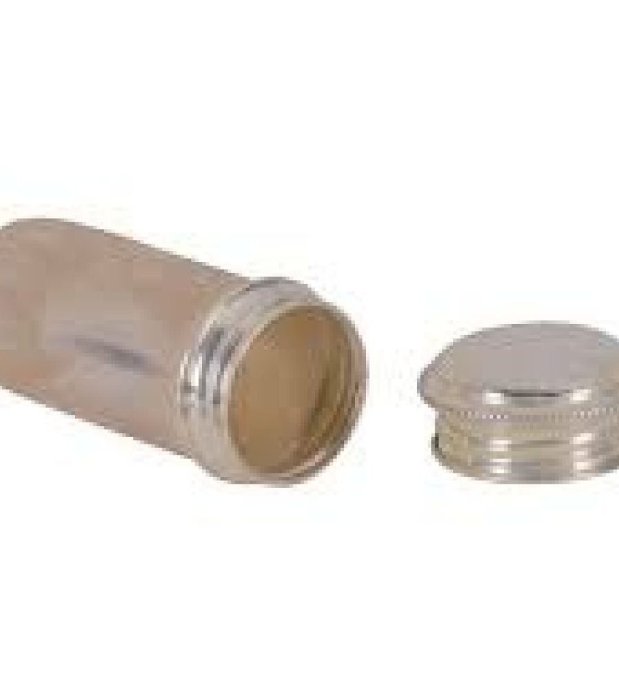Silver box for supari mouth freshener long silver box 3 inches