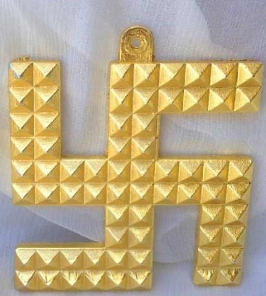 Swastik Pyramid panchdhtu swastik Pyramid vastu swastik Pyramid 6×6 inches