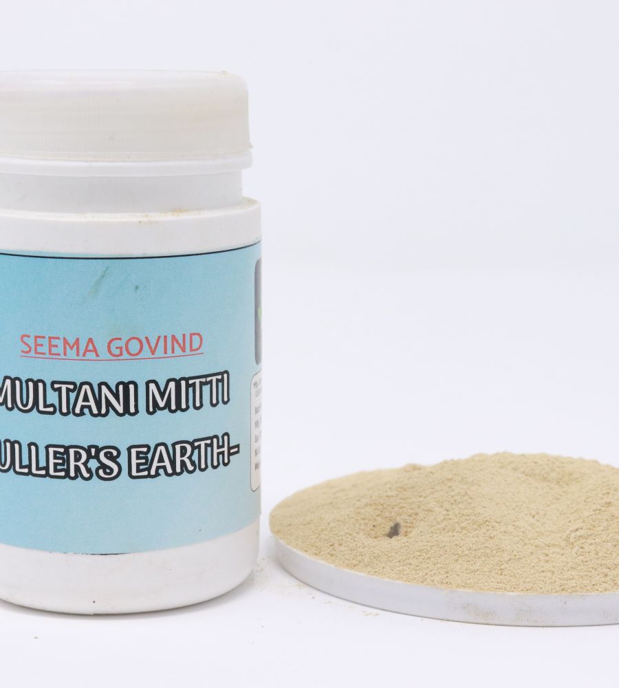 Multani mitti powder pure fullers earth 250gm brand seema govind
