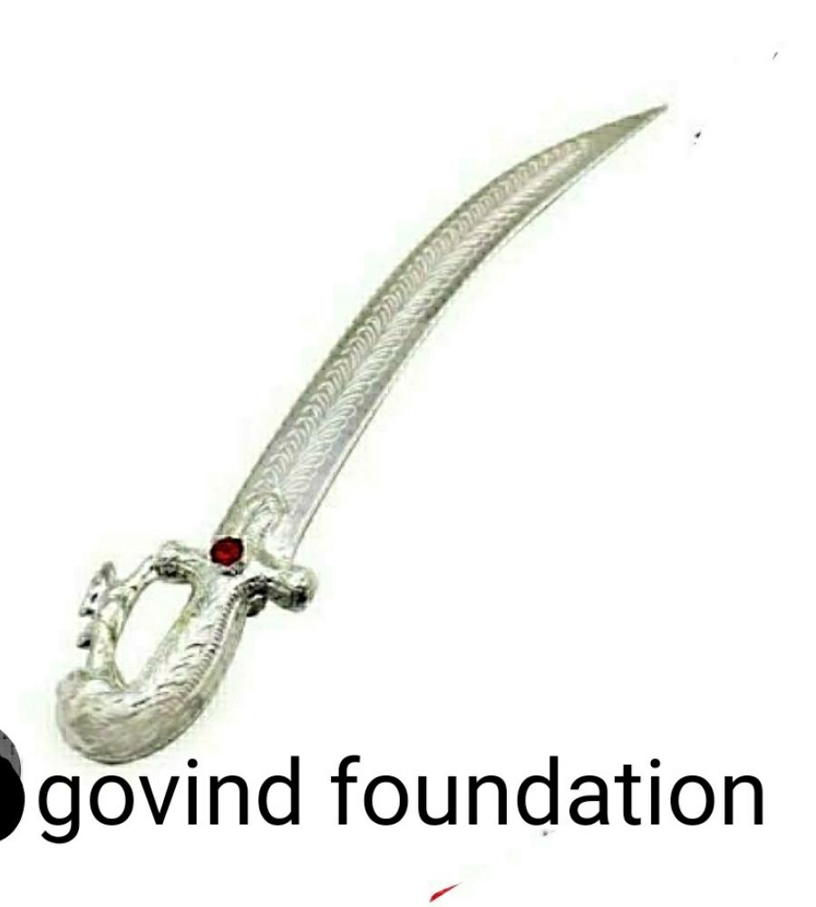 Silver Sword for gift 18 inches pure silver Talwar Chandi ki Talwar