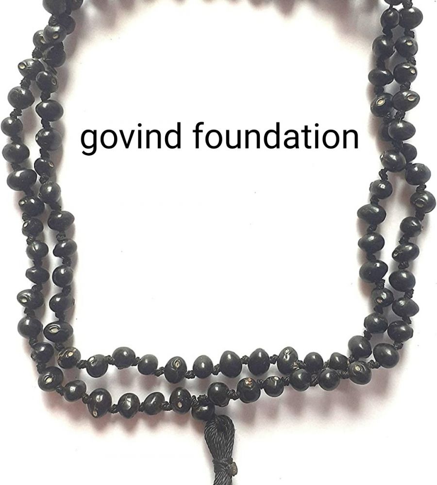 Gunja Mala black original Gunja mala 108 beads