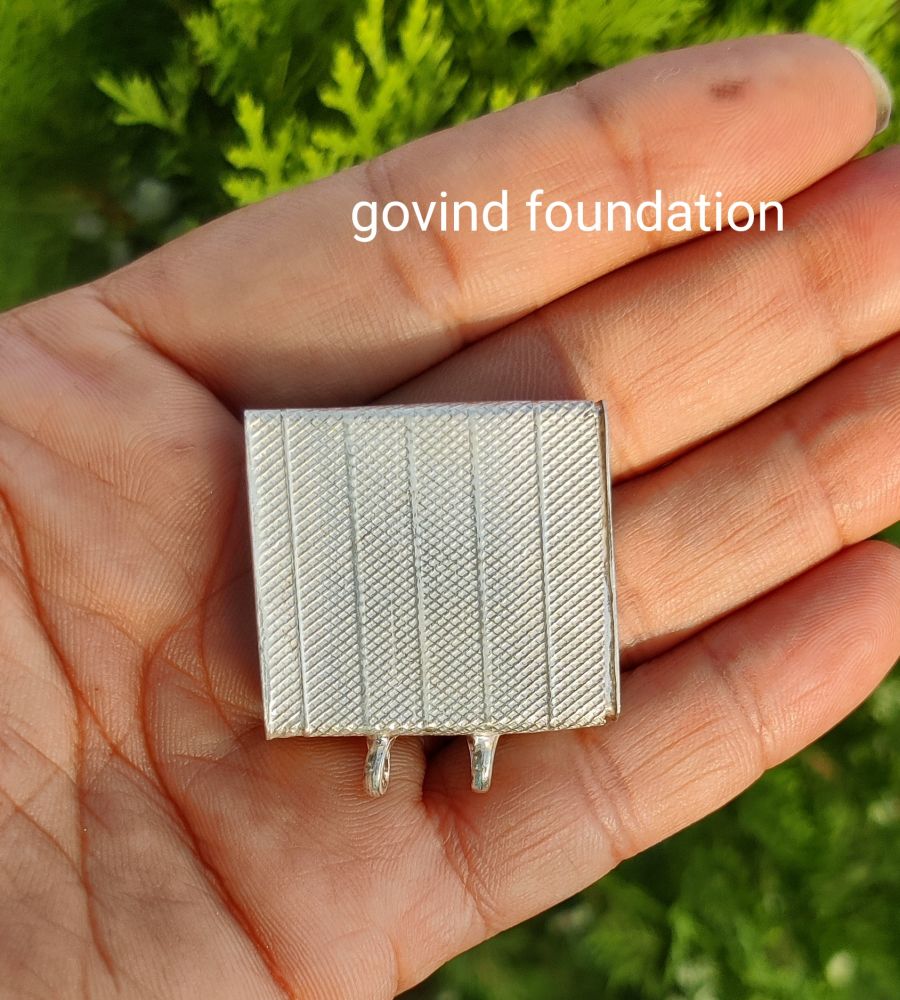 Home VASTU AND REIKI ITEMS Silver Tabij 3×3cm square Silver Tabiz ...