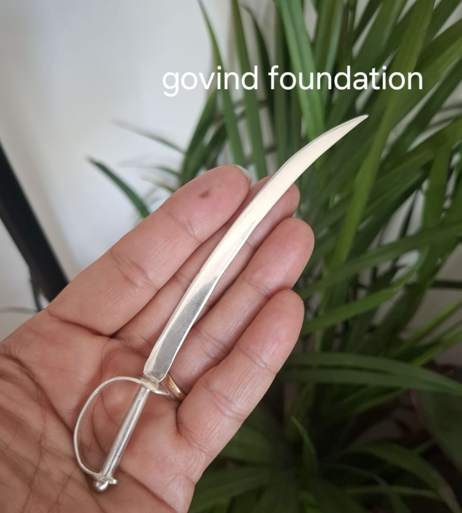 Sword Made Of Pure Silver