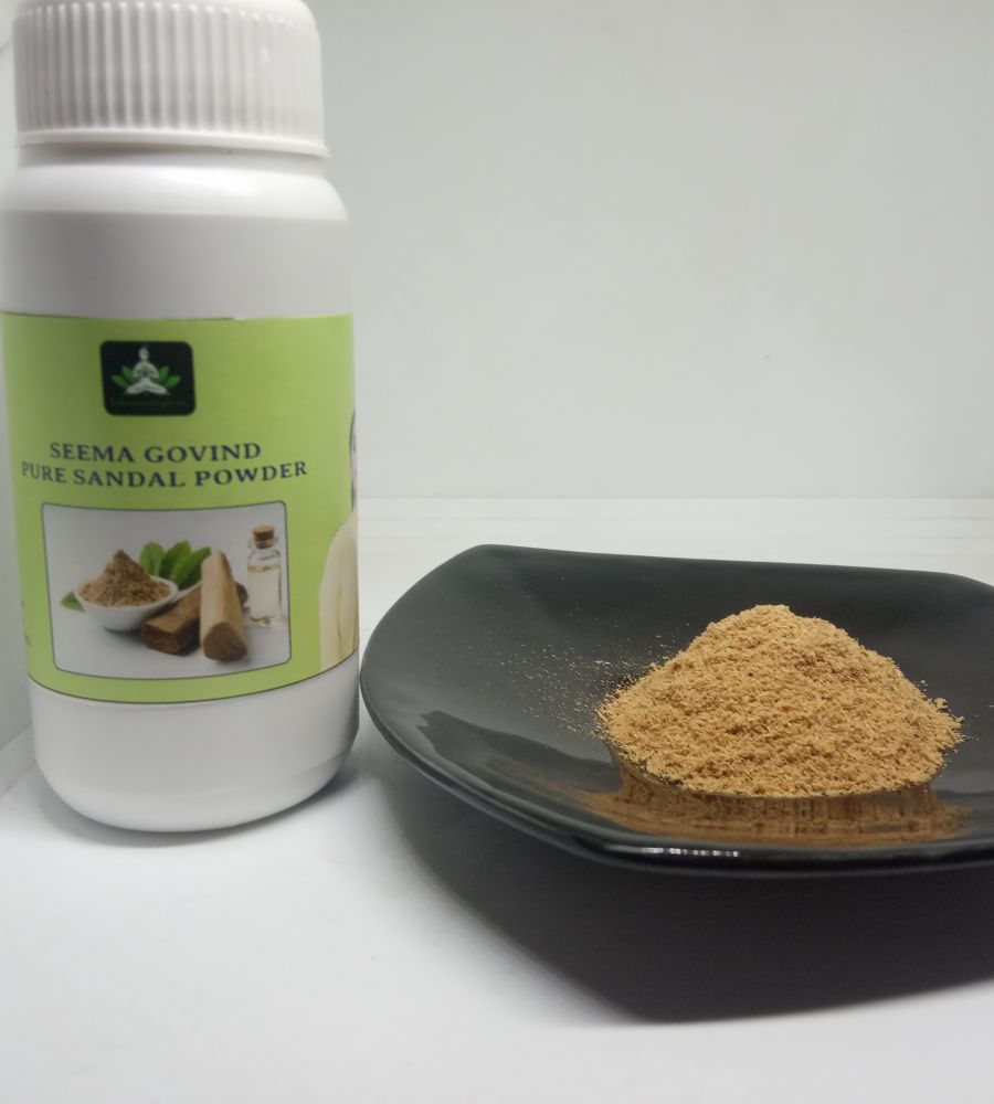 sandal powder pure white sandalwood powder chandan powder 50gm