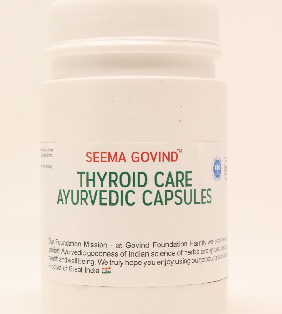 Thyroid care capsules 60 BRAND SEEMA GOVIND