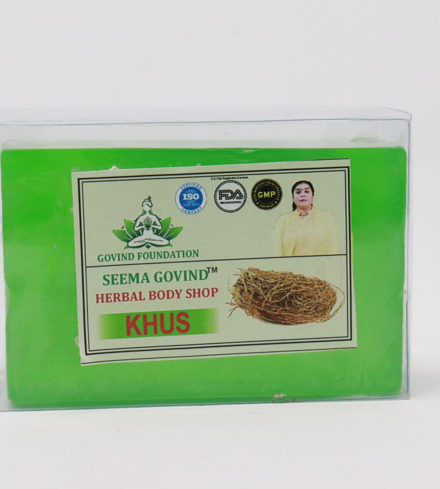 Khus soap vetiver soap khas beauty soap set of 2